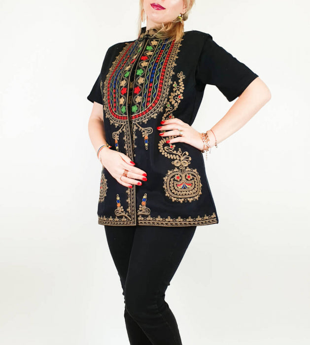 Vesta dama brodata - Valerica – Ie Traditionala Outlet